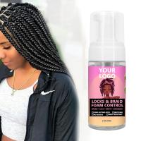 China Strong Hold Braid Foam High Shine Mousse for Braids No Flaking Extra Shine Guaranteed for sale