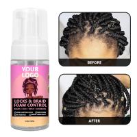 China Custom Hair Setting Mousse For Braiding Control Frizz And Define Braids On Black Women for sale