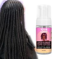 China Custom Hair Setting Mousse For Braiding Control Frizz And Define Braids On Black Women for sale
