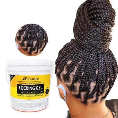 China Curly Hair Styling Gel for Strong Hold and Shine 64oz Private Label Locs Twist Gel for sale