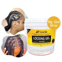 China Extreme Hold High Shine Edge Control Gel for Braids Twist Locs 64oz Smooth and Locks for sale