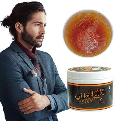 China Strong Hold Hair Edge Control Pomade Wax for Men Extra Hold and Glossy Styling Supplie for sale
