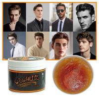 China Strong Hold Hair Edge Control Pomade Wax for Men Extra Hold and Glossy Styling Supplie for sale
