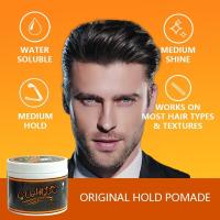 China Strong Hold Hair Edge Control Pomade Wax for Men Extra Hold and Glossy Styling Supplie for sale