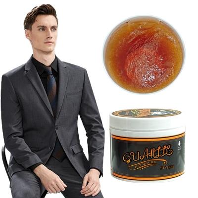 China Acceptable Customization Shine Strong Hold Curly Hair Pomade for Professional Styling for sale