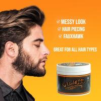 China Extra Strong Hold Hair Gel for Men Professional Edge Control and Styling Products for sale