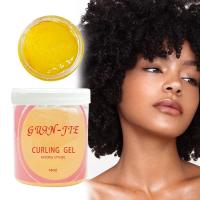 China Curly Hair Styling Organic Moisture Shea Butter Hair Gel for Natural Curl Definition for sale