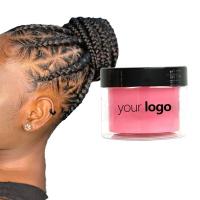 China All Hair Types Hair Pomade Wax Foam Wrap For Extreme Hold And Non-greasy Edge Control for sale