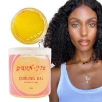 China Moisturizing Hair Curling Gel for Black Women Achieve Beautiful Curls Coils and Waves for sale