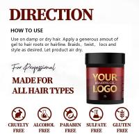China Unisex No Flaking Whitening Fast Drying Braiding Hair Gel Maximum Hold Condition and Shine for sale