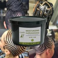 China Strong Hold African Hair Styling Braid Gel 64oz for Conditioning and Texturizing for sale