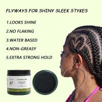 China Hair Wax Extreme Hold No Flaky Private Label Twist Cornrow Braid Salon Braiding Gel for sale