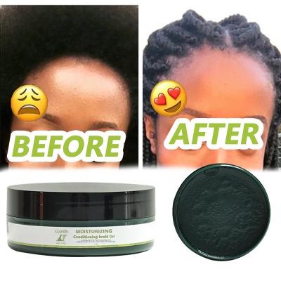 China Transparent customize 4oz extra firm conditioning shining hair styling gel for 4c hair for sale