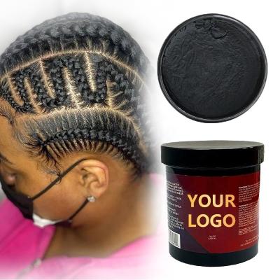 China 16oz Non Greasy Strong Hold Loc Edge Control Wax for Private Label and Braiding Gel for sale