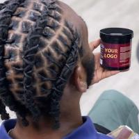 China 16oz Non Greasy Strong Hold Loc Edge Control Wax for Private Label and Braiding Gel for sale