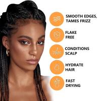 China Strong Hold Hair Braiding Gel for Twist Cornrow Braid and Locs Taming Frizz Private Label for sale