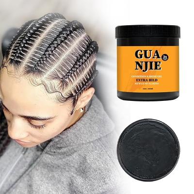 China Hair Edge Control Strong Hold Loc Gel And Braid Gel Shine Jam Cera Para El Cabello for sale