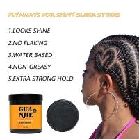 China Hair Edge Control Strong Hold Loc Gel And Braid Gel Shine Jam Cera Para El Cabello for sale