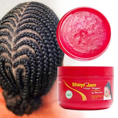 China Extra Hold Conditioning Shining Hair Braid Gel for Hair Styling 8oz Unisex Loc n Twist for sale