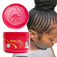 China Neat Braid Conditioning Shining Custom Edge Control Private Label Red Shine Jam Gel for sale