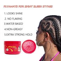 China Neat Braid Conditioning Shining Custom Edge Control Private Label Red Shine Jam Gel for sale