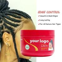 China 8oz Extra Hold Shining Hair Gel for All Hair Types Twisting Smooth and Conditioning for sale