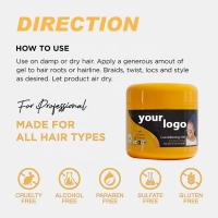 China Customizable Loc Braiding Gel for African Hair Strong Hold No Flakes Edge Control Gel for sale