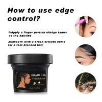China Unisex Private Label All Day Lock Strong Hold Gel for Braid Custom Shining Conditioning for sale