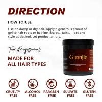 China Styling Edge Control Gel Salon Size 16 oz Organic Conditioning Hair Braiding and Locs for sale