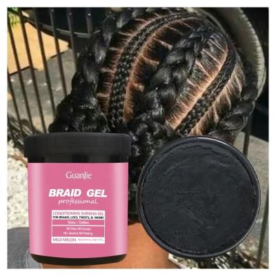 China 16oz Twist Gel Private Label Maximum Hold for African Hair Edge Control Strong Hold for sale