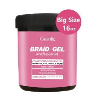 China 16oz Braid Hair Locking Gel Tames Frizz Edges Extreme Hold for Braids/Locks/Weaves for sale