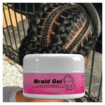 China Extra Super Strong Hold Hair Gel for Braiding Vegan and Hair Dying Function for sale