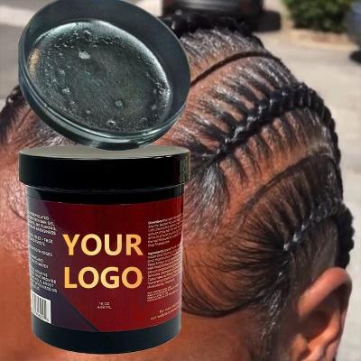 China Non Greasy Loc N Thick Clear Braiding Jam Hair Gel and Edge Control Super Strong Hold for sale