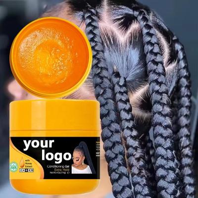 China Customization Accepted 4oz Shine Jam Hair Gel for Strong Hold and Styling Braided Hair for sale