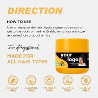 China Customization Accepted 4oz Shine Jam Hair Gel for Strong Hold and Styling Braided Hair for sale