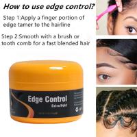 China Transform Your 4C Hair with Braid Organic Gel Extra Strong Hold Firm Hold Edge Control for sale