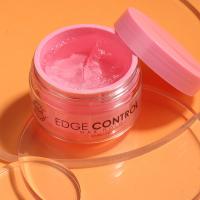 China Extra Hold Hair Styling Edge Control Gel for All Ages Clear Braiding Jam Braid Gel for sale