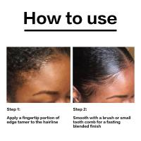 China Extra Hold Hair Styling Edge Control Gel for All Ages Clear Braiding Jam Braid Gel for sale