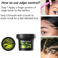 China Multi colors customize Private Label Strong Hold Custom Instant Shine Hair Wax 7oz for Braid for sale