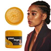 China Private Label Hair Styling Neat Braid Conditioning Pomade Shine Jam Magic Fingers Hair Gel for sale
