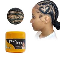 China Private Label Hair Styling Neat Braid Conditioning Pomade Shine Jam Magic Fingers Hair Gel for sale