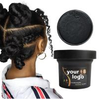 China Adults Hair Wax Styling Shine Jam for Women Strong Hold Edge Control Private Label for sale