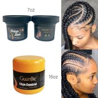 China Arrivals Hair Edge Control Gel for Strong Hold and Shine 200ML/300ML/500ML Customize for sale