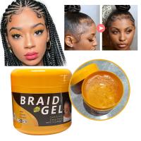 China Black Women Edge Control Extra Hold Shine Jam Hair Styling Gel for All Natural Hair for sale