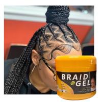 China Black Women Edge Control Extra Hold Shine Jam Hair Styling Gel for All Natural Hair for sale