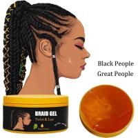 China 200g Private Label Honey Bee Strong Hold Hair Wax Styling Shine Jam for Women's Beauty for sale