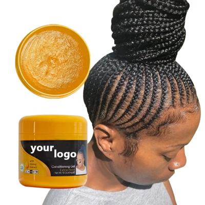China Long-Lasting Braiding Hair Gel 2022 Shine Jam Gel with Edge Control Styling Products for sale