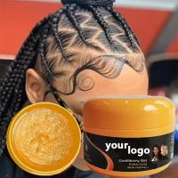 China Multi colors customize 4oz hair shine jam Edge Control for All types of African Hair for sale