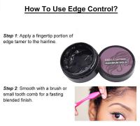 China Private Label Edge Control Gel for Natural Hair Strong Hold Fair Trade Ingredients for sale