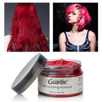 China Strong Hold Custom Crazy Colour Semi Permanent Hair Dye Cream for Multi Fashion Color for sale